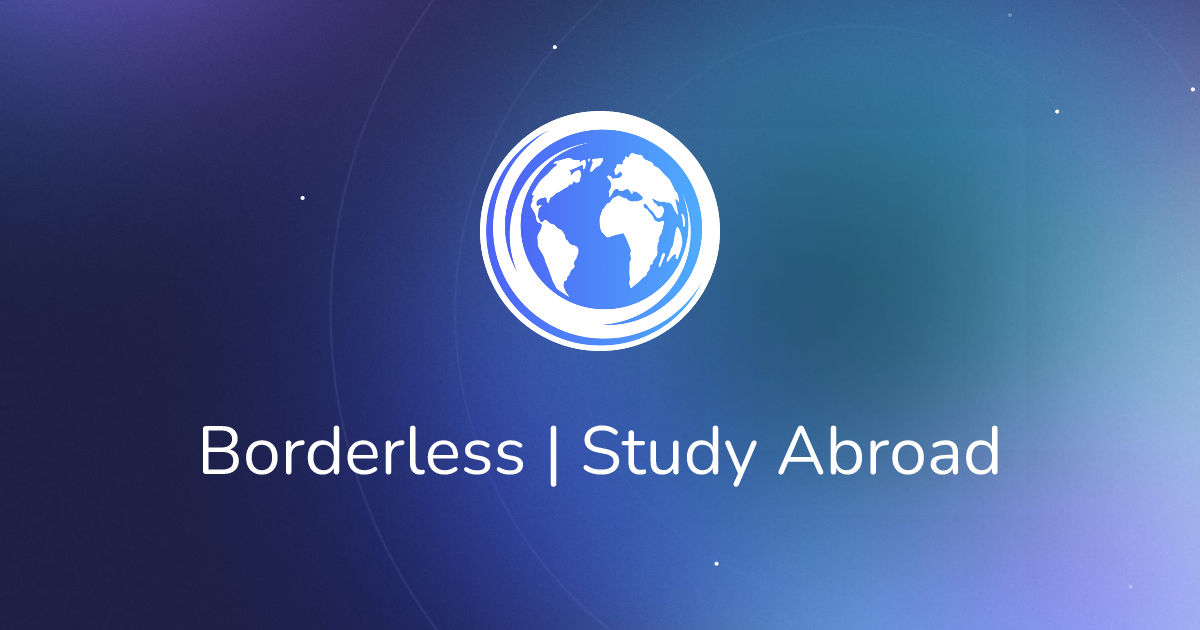 Borderless | الدراسة في الخارج